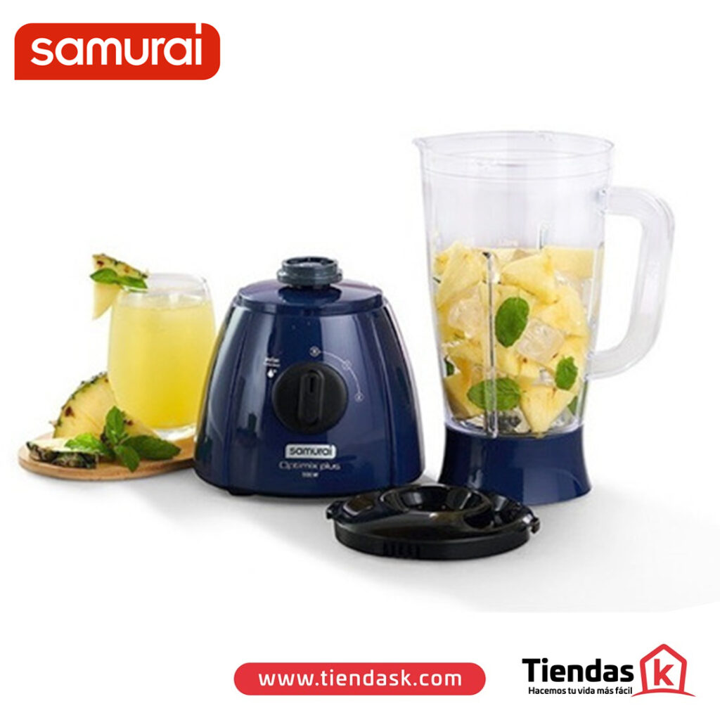 LICUADORA SAMURAI OPTIMIX PLUS AZUL REF:5861022081 – TiendasK.com
